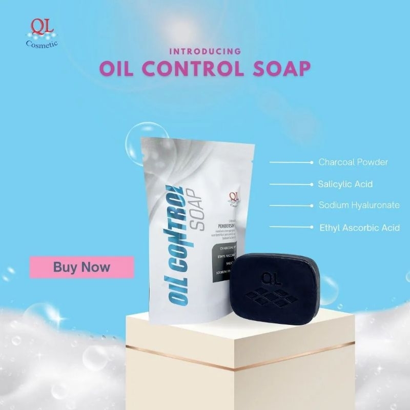 Jual QL oil control soap (Charcoal) | Shopee Indonesia