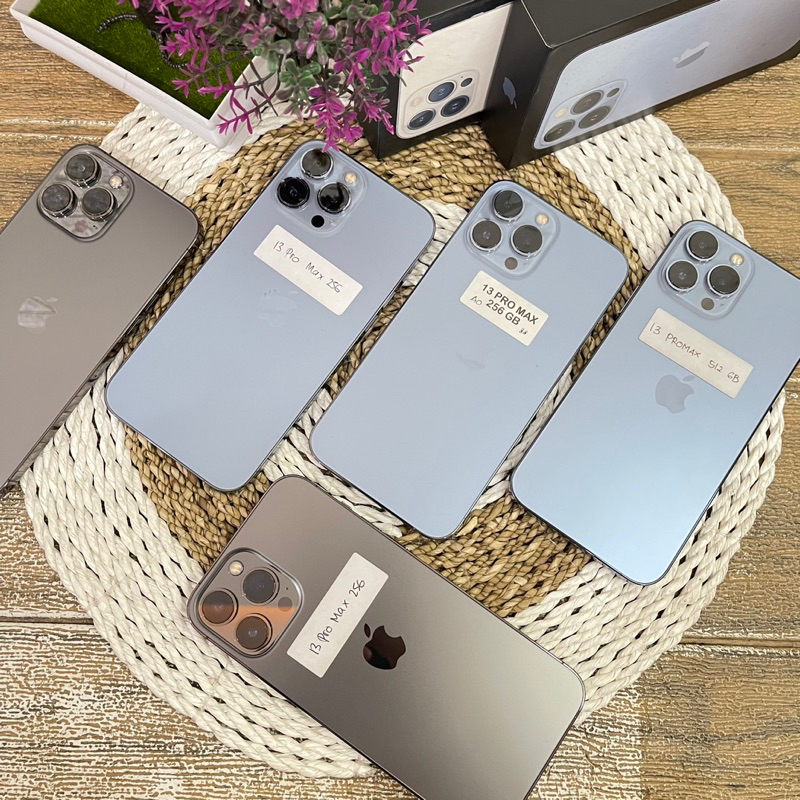 Jual iphone 13 promax 512 Gb garansi resmi apple second jaminan ...