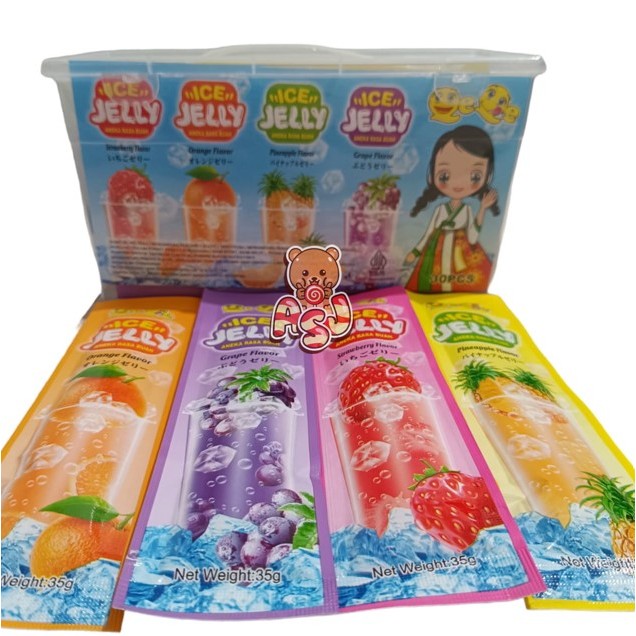 Jual AAA ICE JELLY TUPPERWARE ISI 30 X 35GR ( FREE BUBBLE WRAP ...