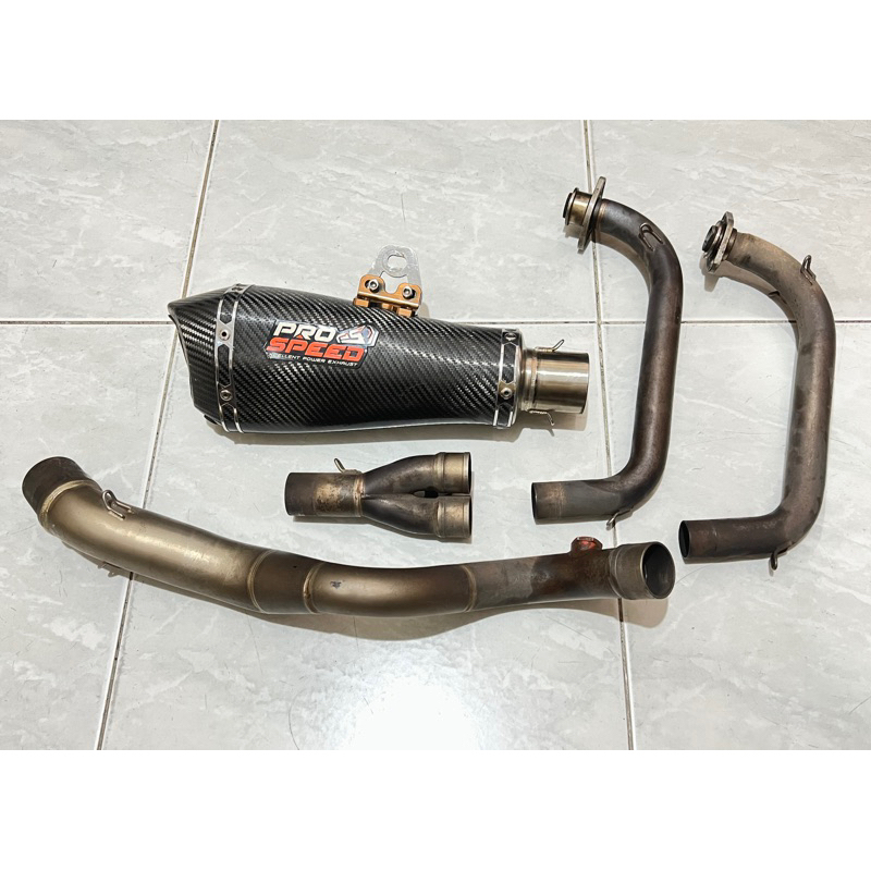 Jual prospeed shark predator ninja 250 fi old full system original ...