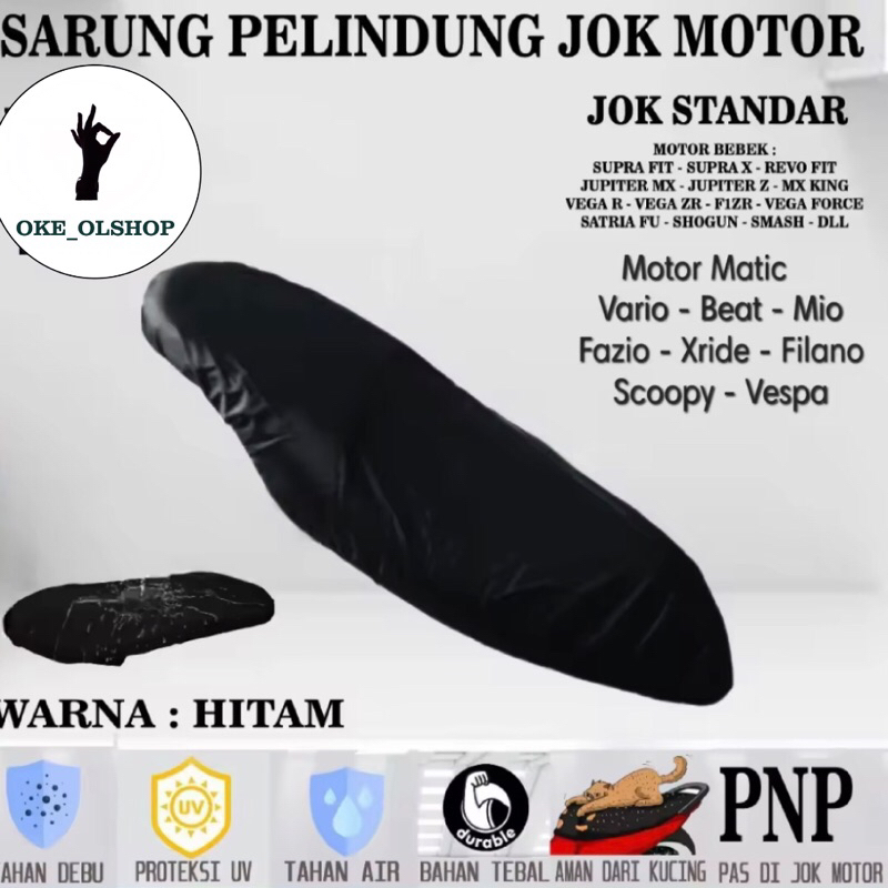 Jual Cover Jok Seat Sarung Jok Motor Anti Kucing Anti air Universal ...