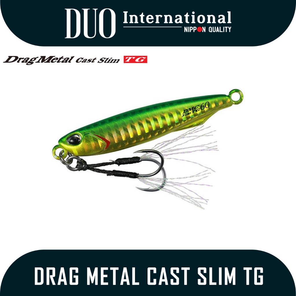 Jual Umpan Pancing Jigging Duo International Drag Metal Cast Slim TG | Shopee Indonesia