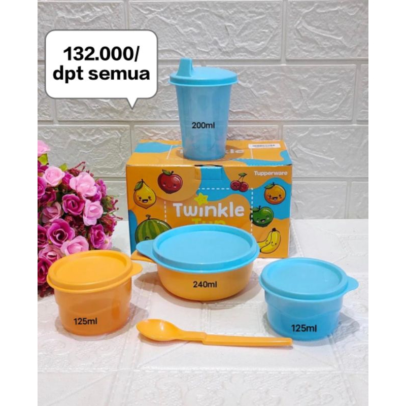 Jual Paket MPASI Bayi Tupperware | Twinkle Tup | Shopee Indonesia