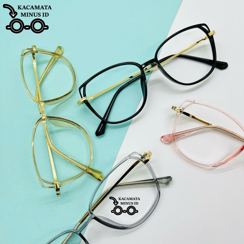 Jual New Kacamata fashion aksesoris model cat-eye mata kucing korean ...
