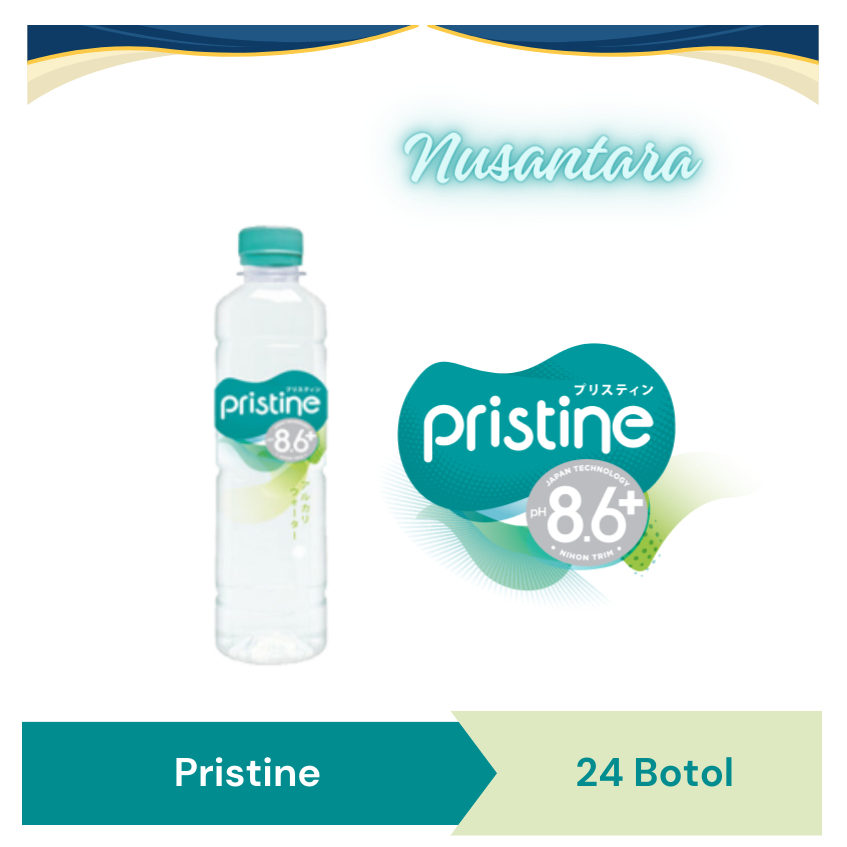 Jual PRISTINE Ph 8.6+ Botol 400mL // 600mL [Dus isi 24 Botol] | Shopee Indonesia