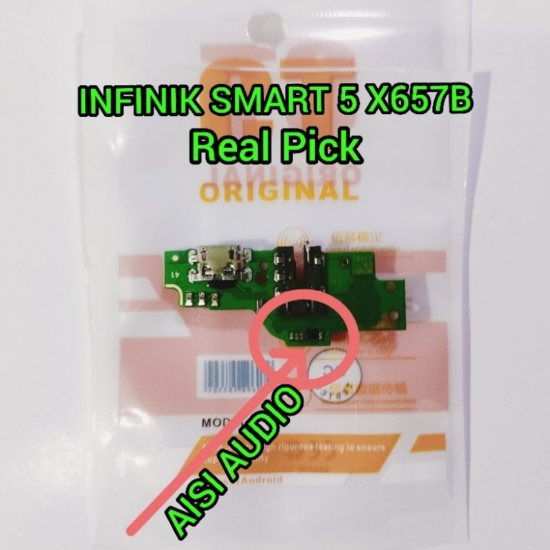Jual Konektor Cas Papan Konektor Cas Mic Infinik Smart 5 X657B Original ...