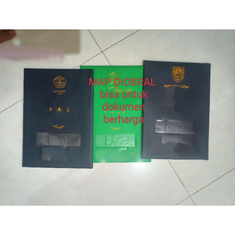 Jual map sisa produksi untuk dokumen penting F4 / stopmap | Shopee ...