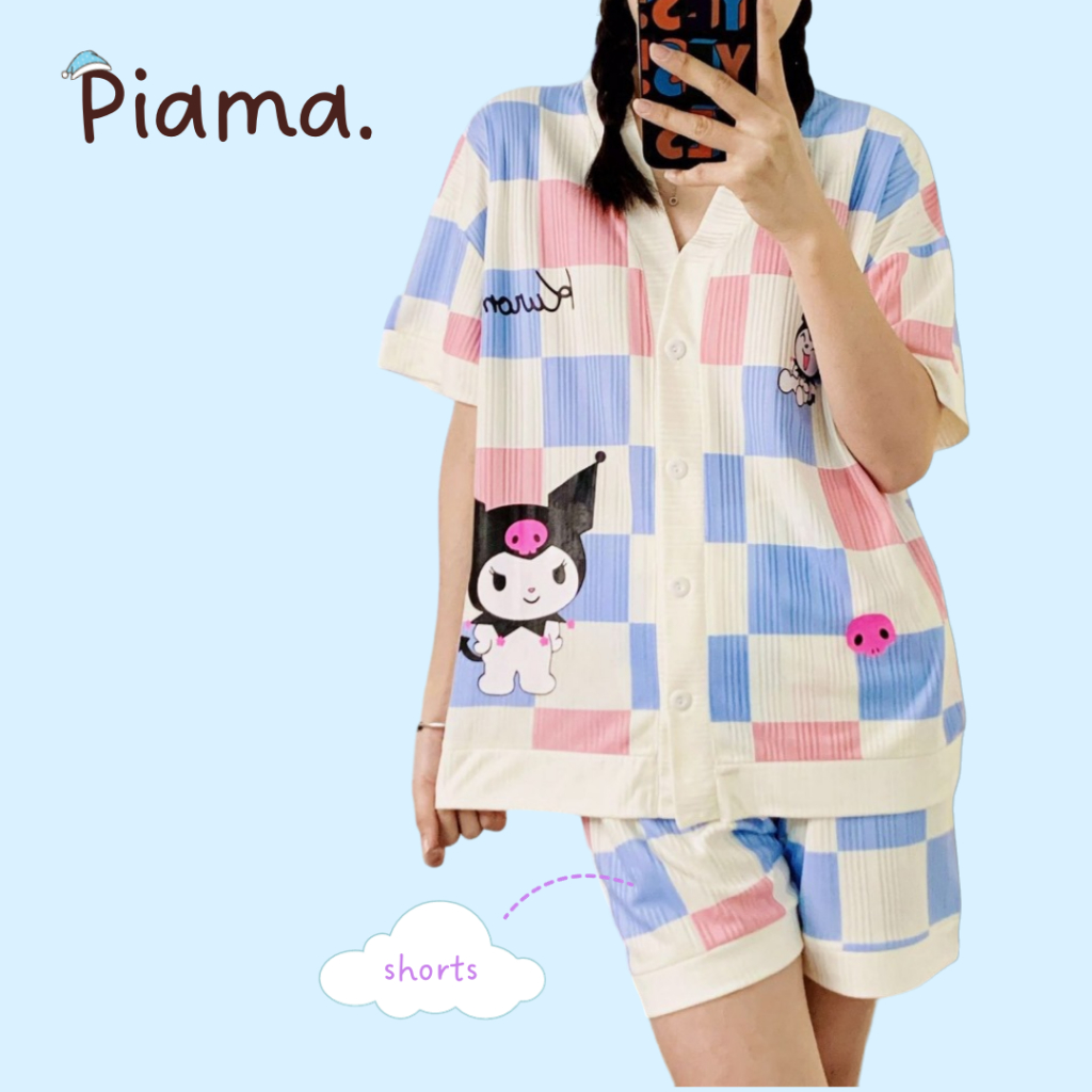 Jual Piama Kuromi Square | Shopee Indonesia