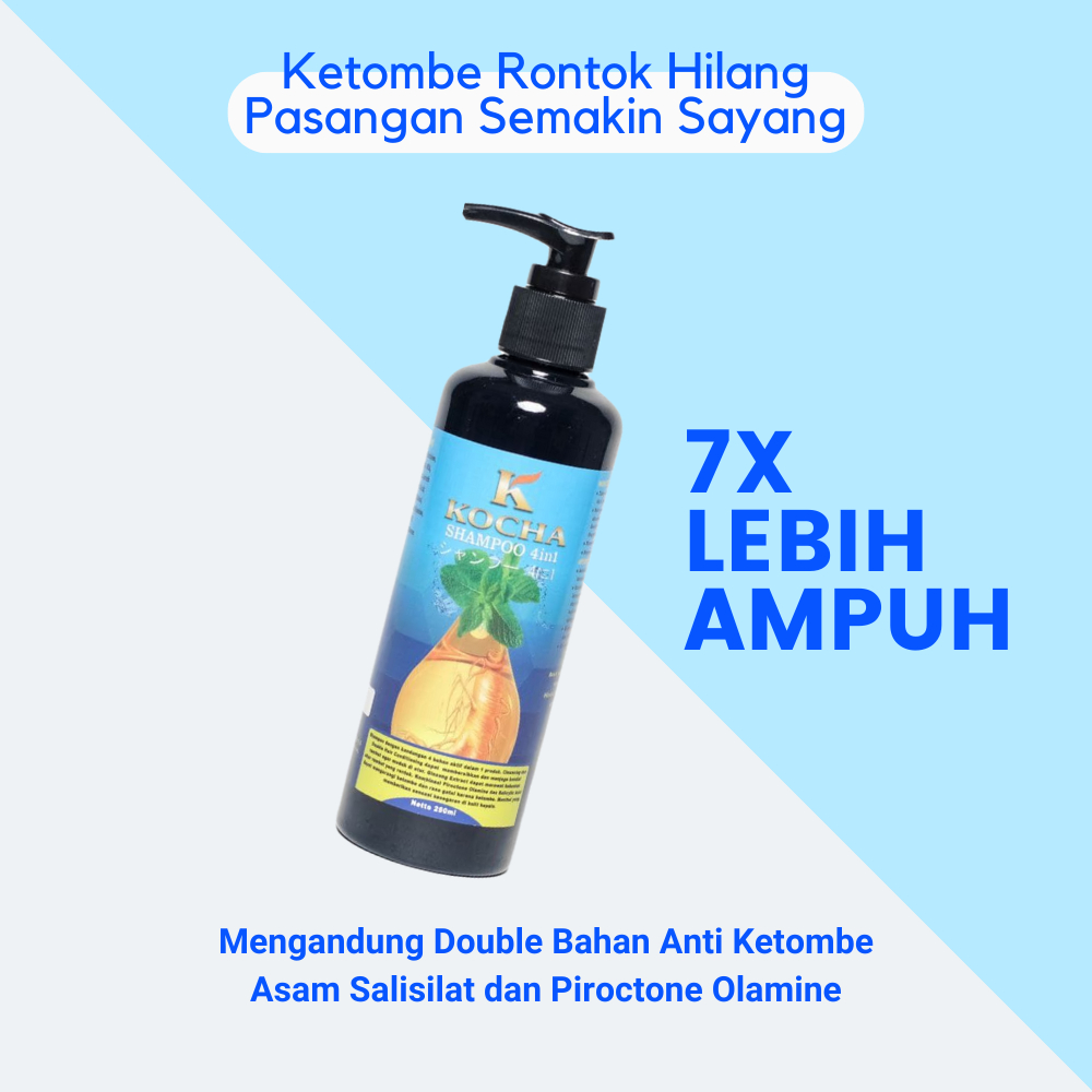 Jual Kocha Shampoo Obat Anti Ketombe dan Rambut Rontok Parah Paling Ampuh | Shopee Indonesia