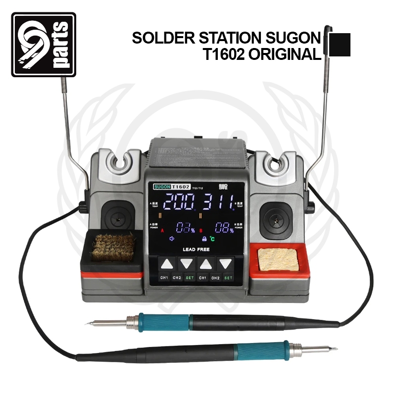 Jual Solder Station Sugon T1602 Original Free 3 Mata Solder T12 ...