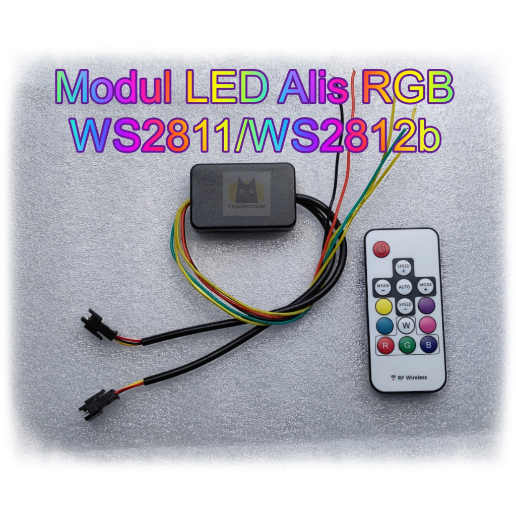 Jual Modul Controller LED Alis RGB WS2811 WS2812b remote bluetooth sein ...