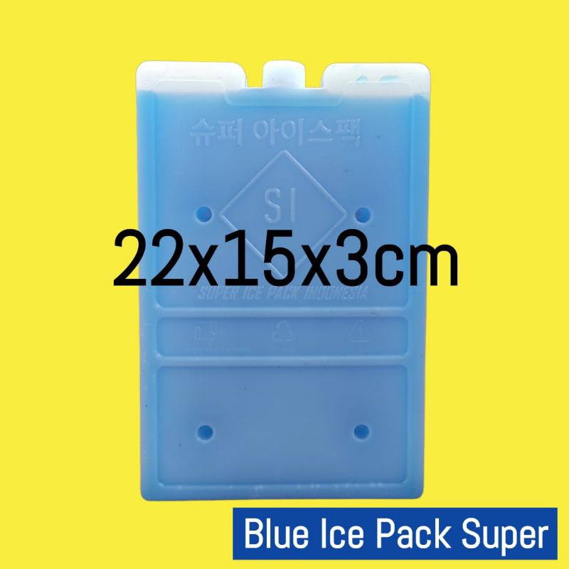 Jual ice pack sedang 15x22 blue ice gel pack Thermafreeze pendingin asi ...