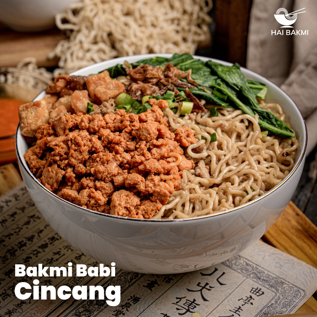 Jual Hai Bakmi - Bakmi Babi Cincang / Rica / Kecil / Lebar / Karet Frozen [Non Halal] | Shopee ...