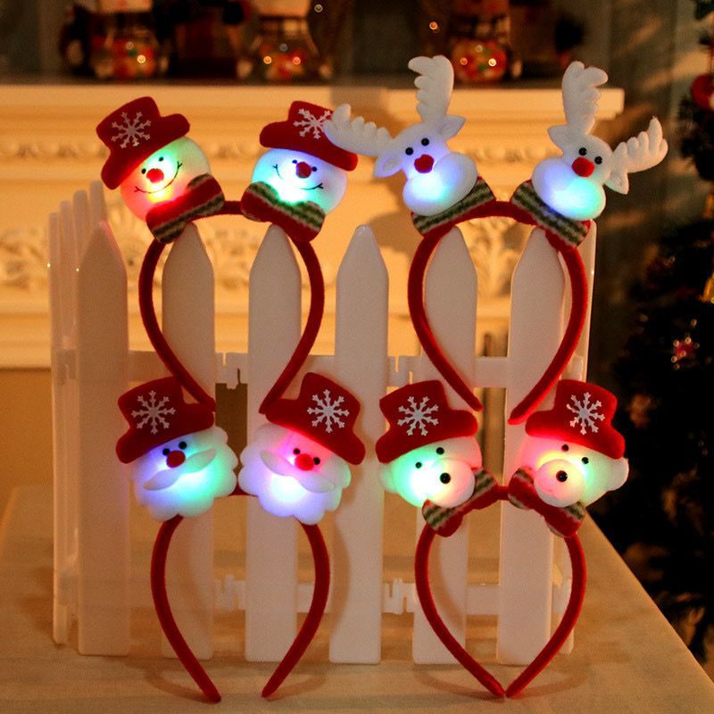 Jual BANDO NATAL LED/BANDANA NATAL LED/BANDO NATAL/BANDO CHRISTMAS ...