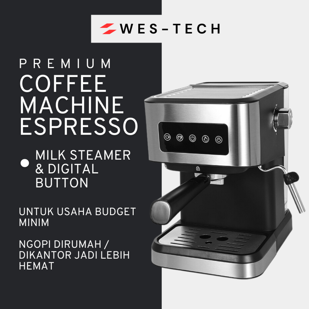 Jual Mesin Kopi Espresso / Espresso Machine WESTECH 3000 Series | Shopee Indonesia