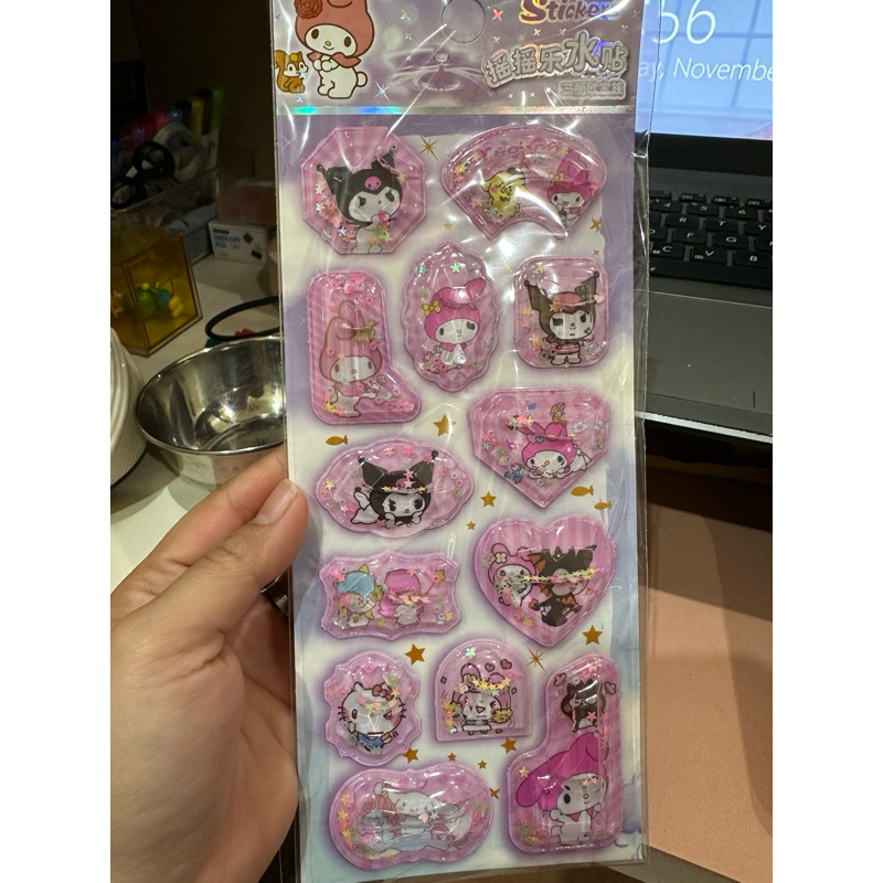 Jual STIKER SANRIO 3D WATER SEAL AIR MANIK | Shopee Indonesia