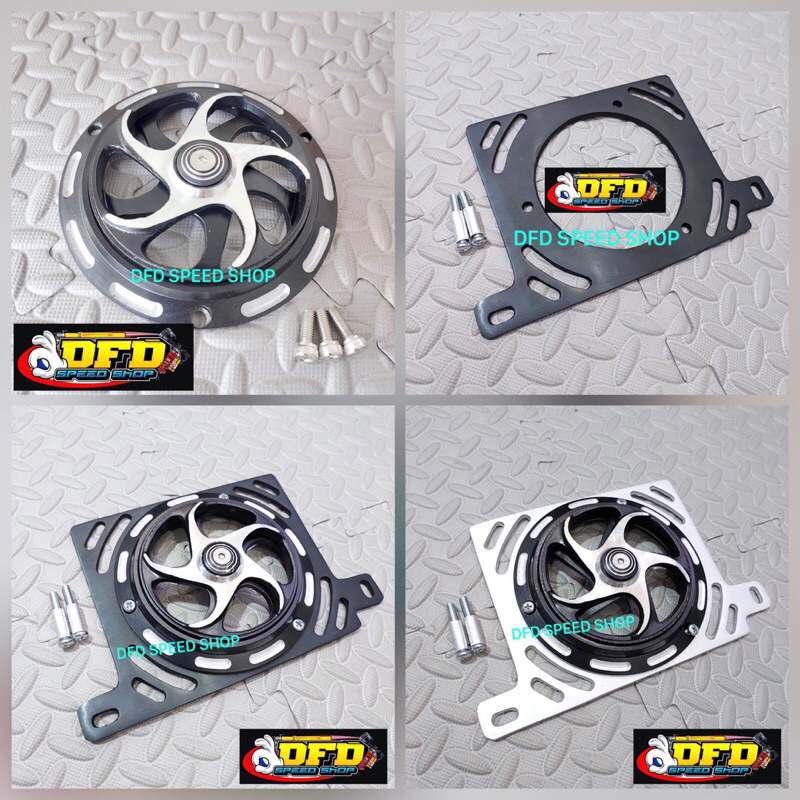 Jual Cover radiator spinner yamaha nmax / aerox / lexi almumium bonus ...