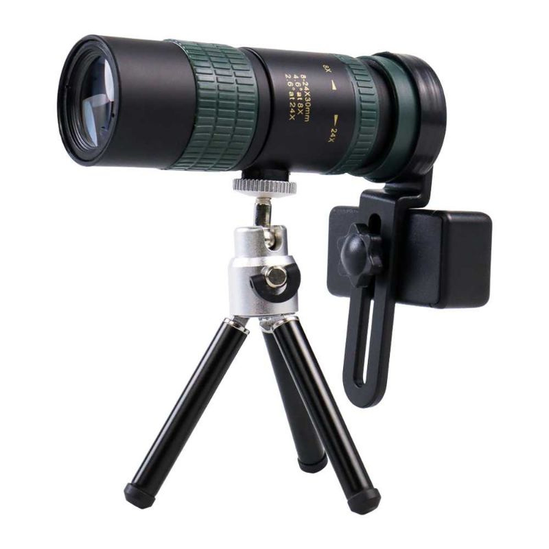 Jual APEXEL Lensa Tele Zoom HD 8-24X30 Moncular Smartphone - APL-8 ...