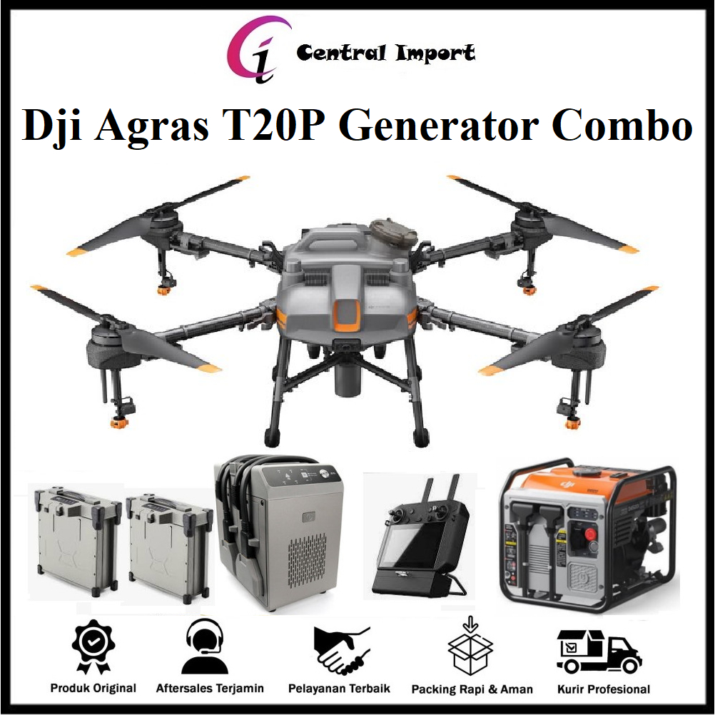 Jual Drone Dji Agras T20P Generator Combo Original - Agras T20P Generator | Shopee Indonesia