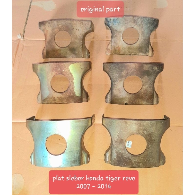 Jual plat slebor pangkon slebor depan tiger revo original bawaan motor ...