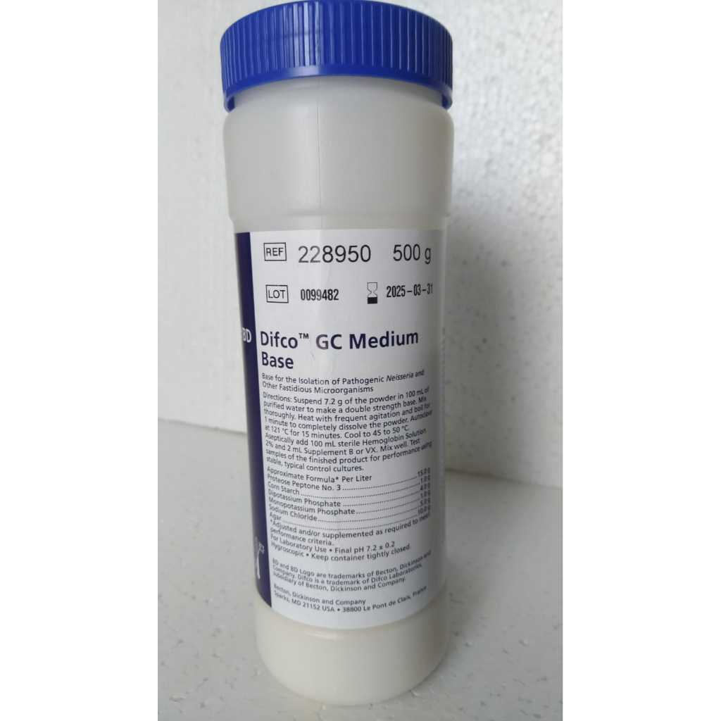 Jual BD Difco GC Medium (Gonococcal Medium) | Shopee Indonesia