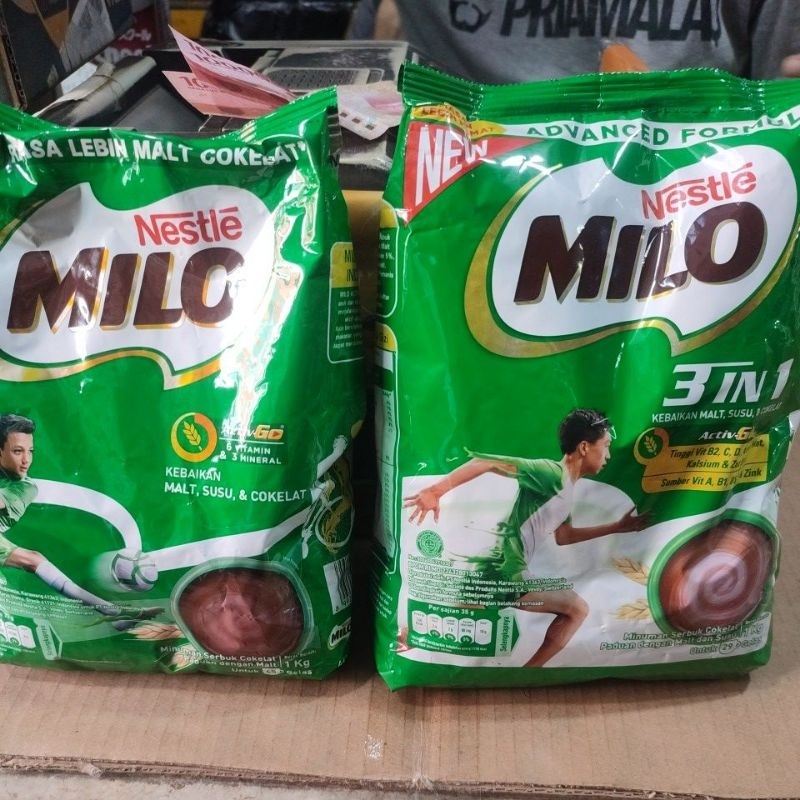 Jual Milo Actigen 3in1 990gr 1kg | Shopee Indonesia