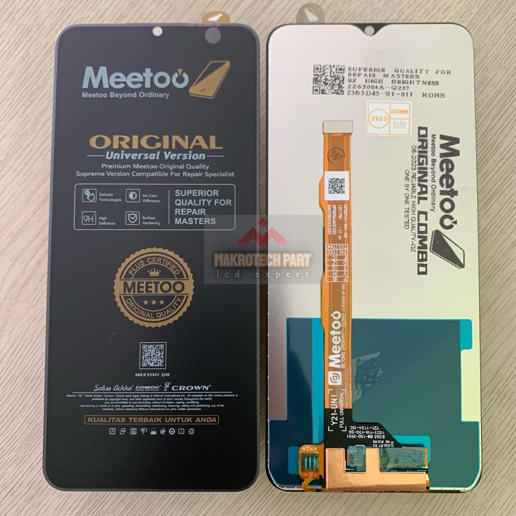 Jual [MEETOO] LCD Touchscreen Vivo Y16 / Y02S / Y21T / Y212020 / Y21 ...
