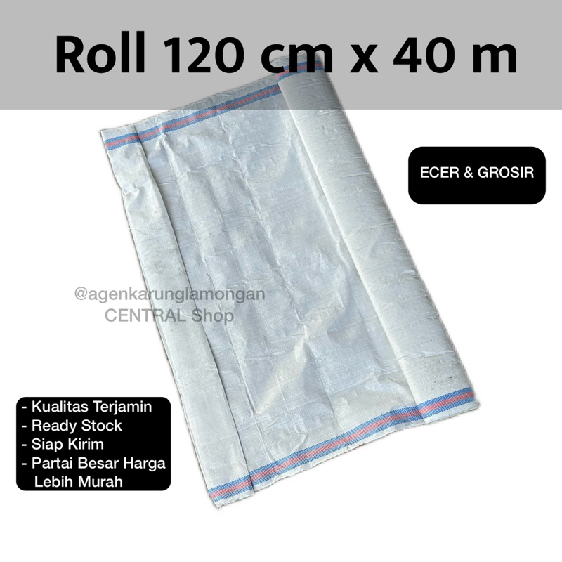 Jual Roll Ukuran 120 cm x 40 m / Karung Roll Memanjang | Shopee Indonesia