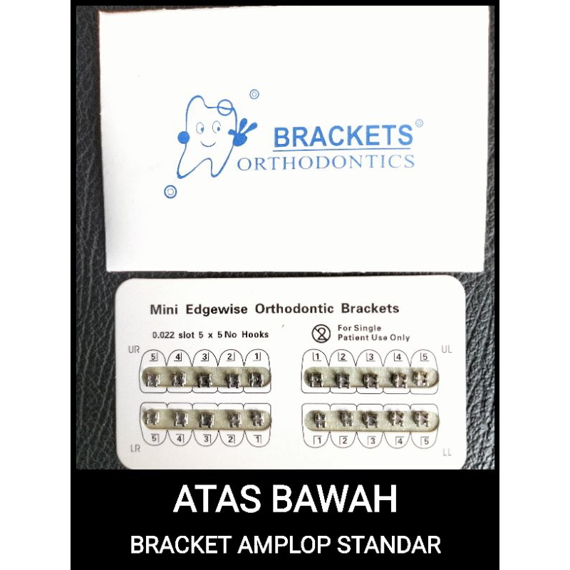 Jual Bracket Amplop Behel Standar Orthodontic | Shopee Indonesia