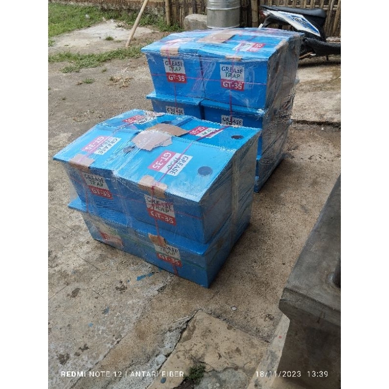 Jual Grease trap 35 liter grease trap apartement grease trap fiber ...