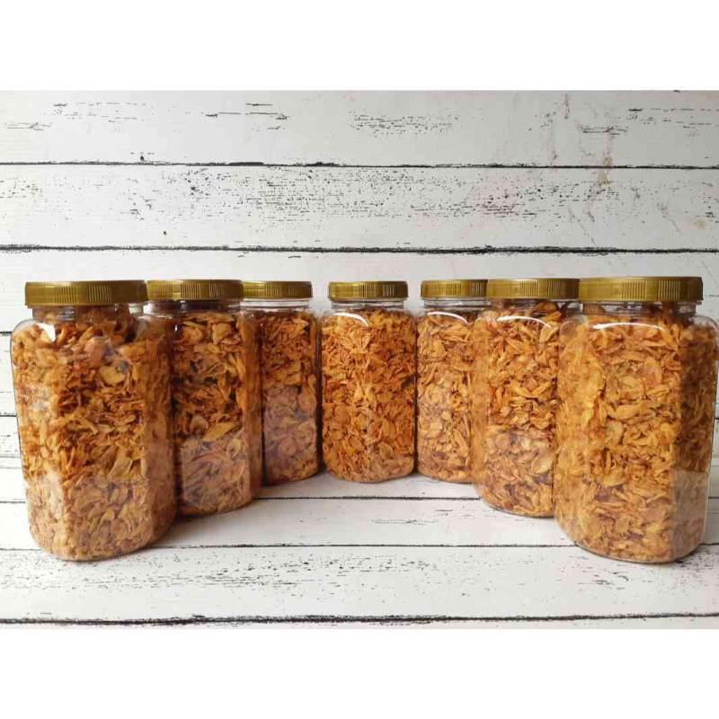 Jual bawang goreng kemasan toples/bawang goreng gurih renyah/campuran | Shopee Indonesia
