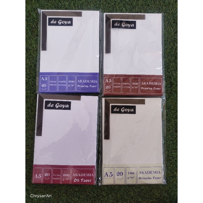 Jual De Goya Akademia Drawing Paper/Sketch Paper/Kertas Gambar A5 | Shopee Indonesia