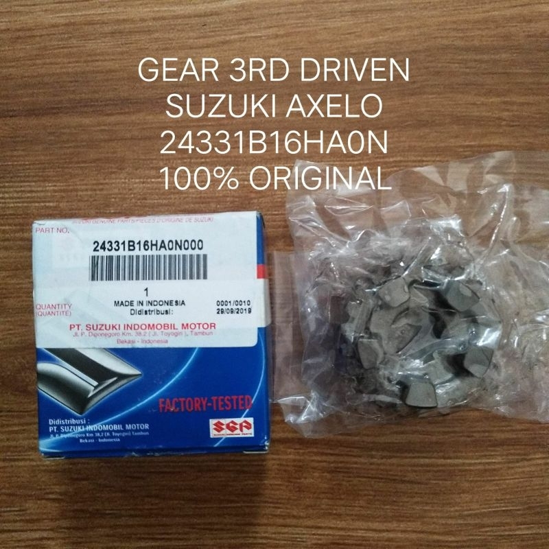 Jual GEAR 3RD DRIVEN SHOGUN AXELO SHOGUN SP NEW FL125 ORIGINAL SUZUKI ...