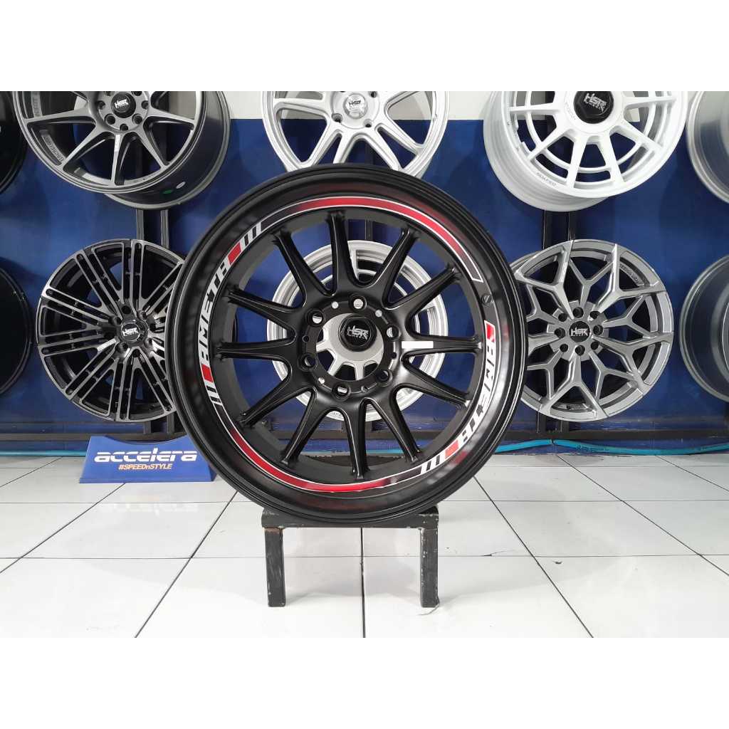 Jual VELG MOBIL RACING HSR AMETH R18 LEBAR 9 ET 0 CAKPE BUAT MOBIL ...