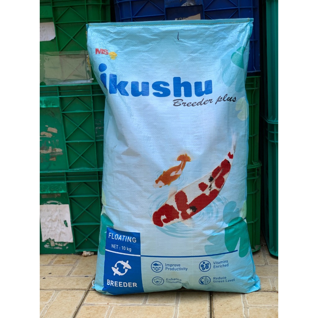Jual Ikushu Breeder Plus Koi Food / Pakan Pelet Apung Ikan Hias Koi ...