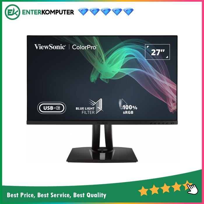 Jual Monitor ViewSonic 27 Inch VP2756-2K QHD IPS with 60W USB-C ...