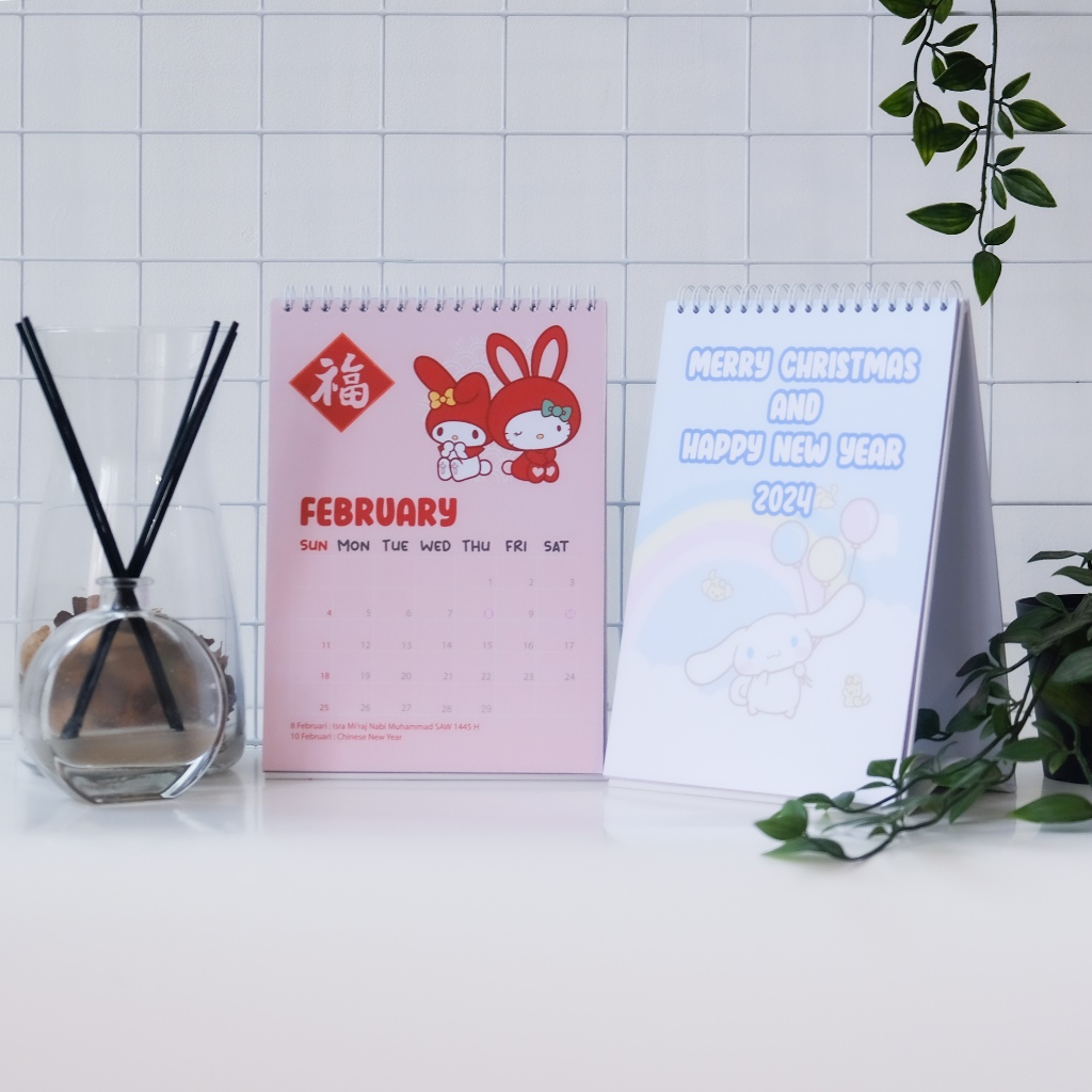 Jual KALENDER DUDUK A5 / KALENDER MEJA PREMIUM TAHUN 2024 | Shopee ...