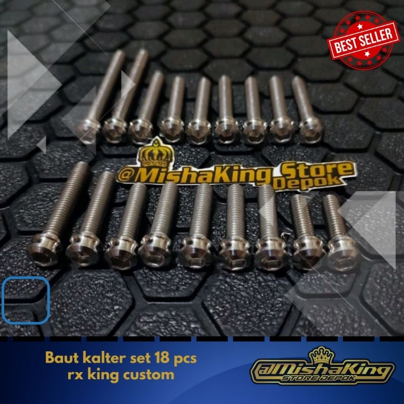 Jual Baut bak mesin probolt stanlis rx king baut kalter rx king | Shopee Indonesia