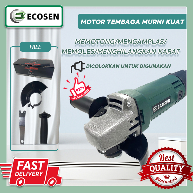 Jual ECOSEN Gerinda Maktec Gerinda Tangan Angle Grinder Gurinda Tangan ...