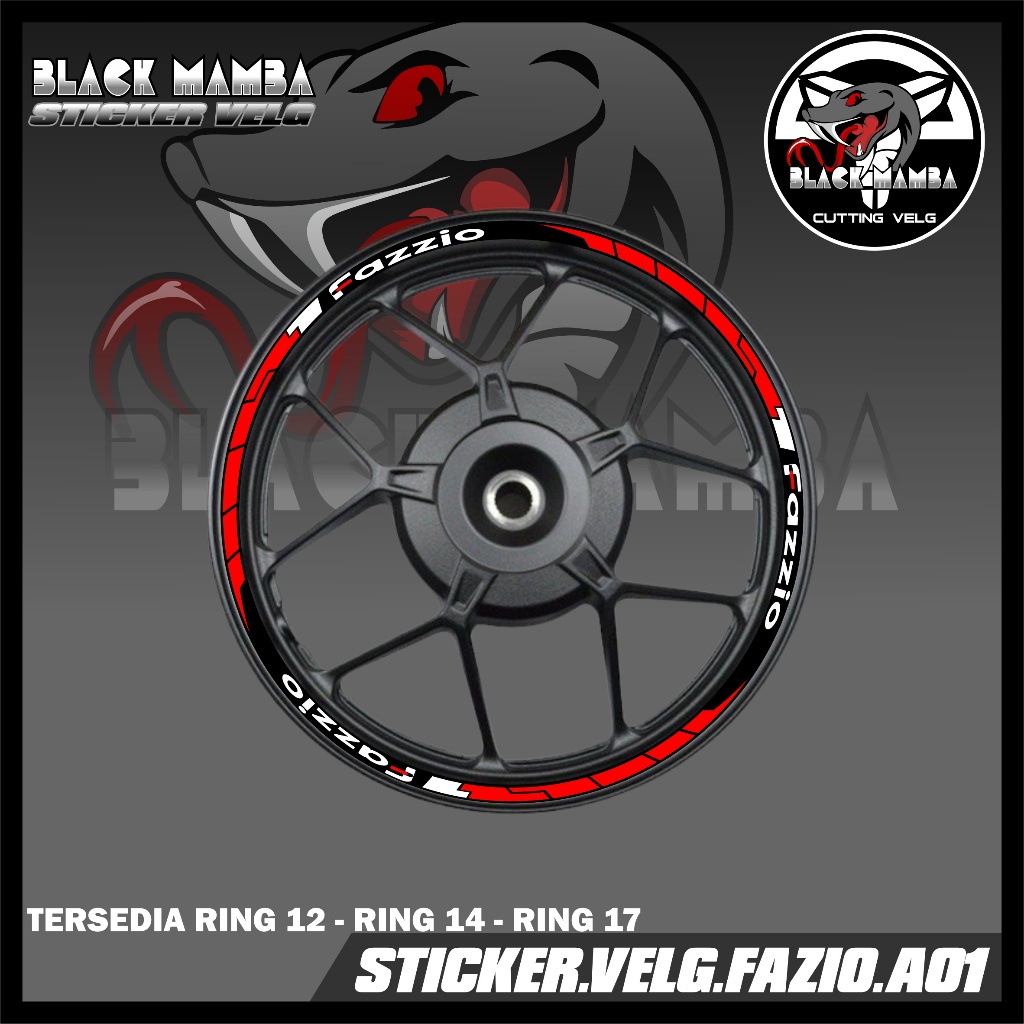 Jual STICKER VELG FAZZIO- STIKER LIS LIST VARIASI BAN/VELG YAMAHA ...
