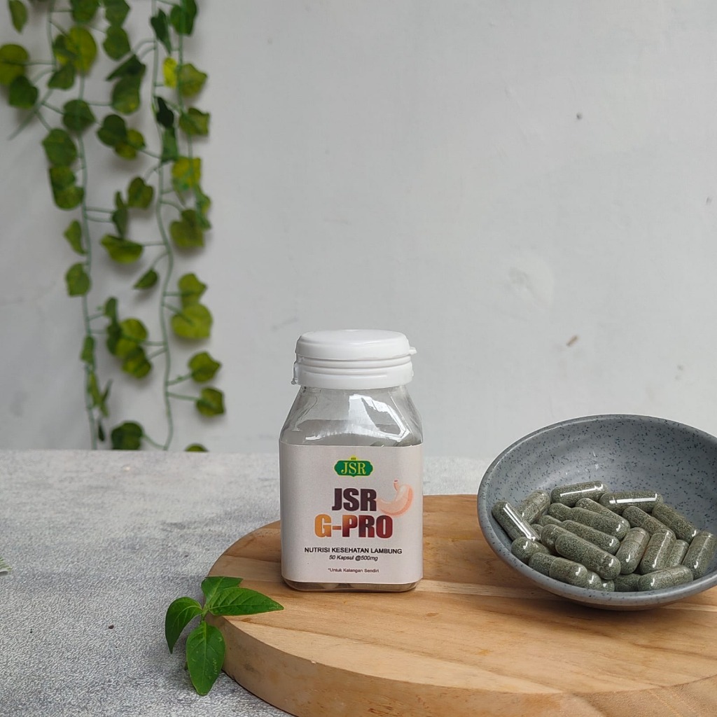 Jual JSR G-Pro Suplemen Lambung, Gerd dr Zaidul Akbar - 50 Kapsul ...