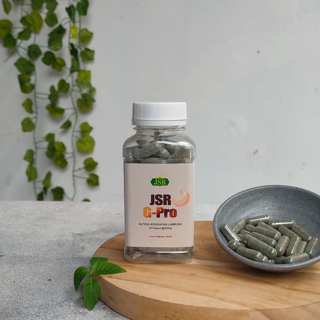 Jual JSR G-Pro Suplemen Lambung Gerd dr Zaidul Akbar - 100 Kapsul ...