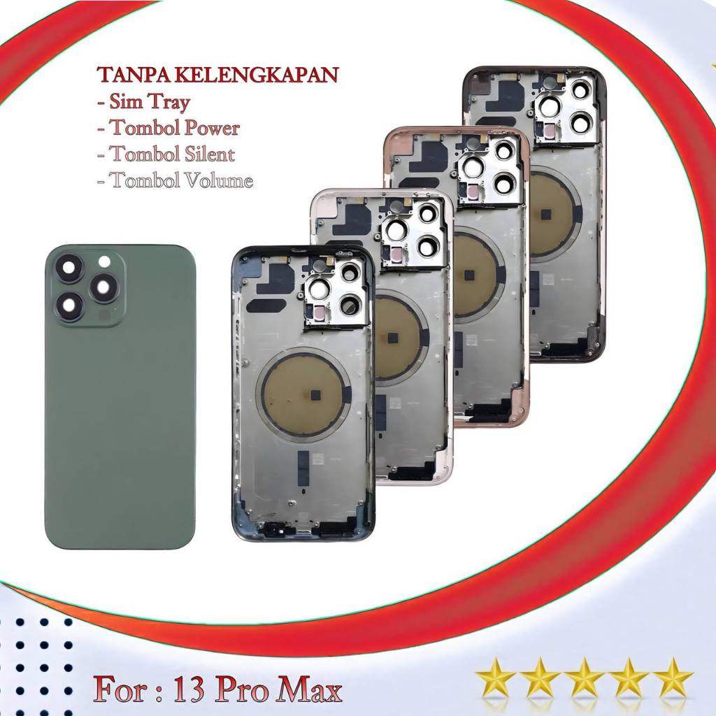 Jual IP 13 PRO MAX CASING / HOUSING 80% BEKAS COPOTAN ORIGINAL | Shopee ...