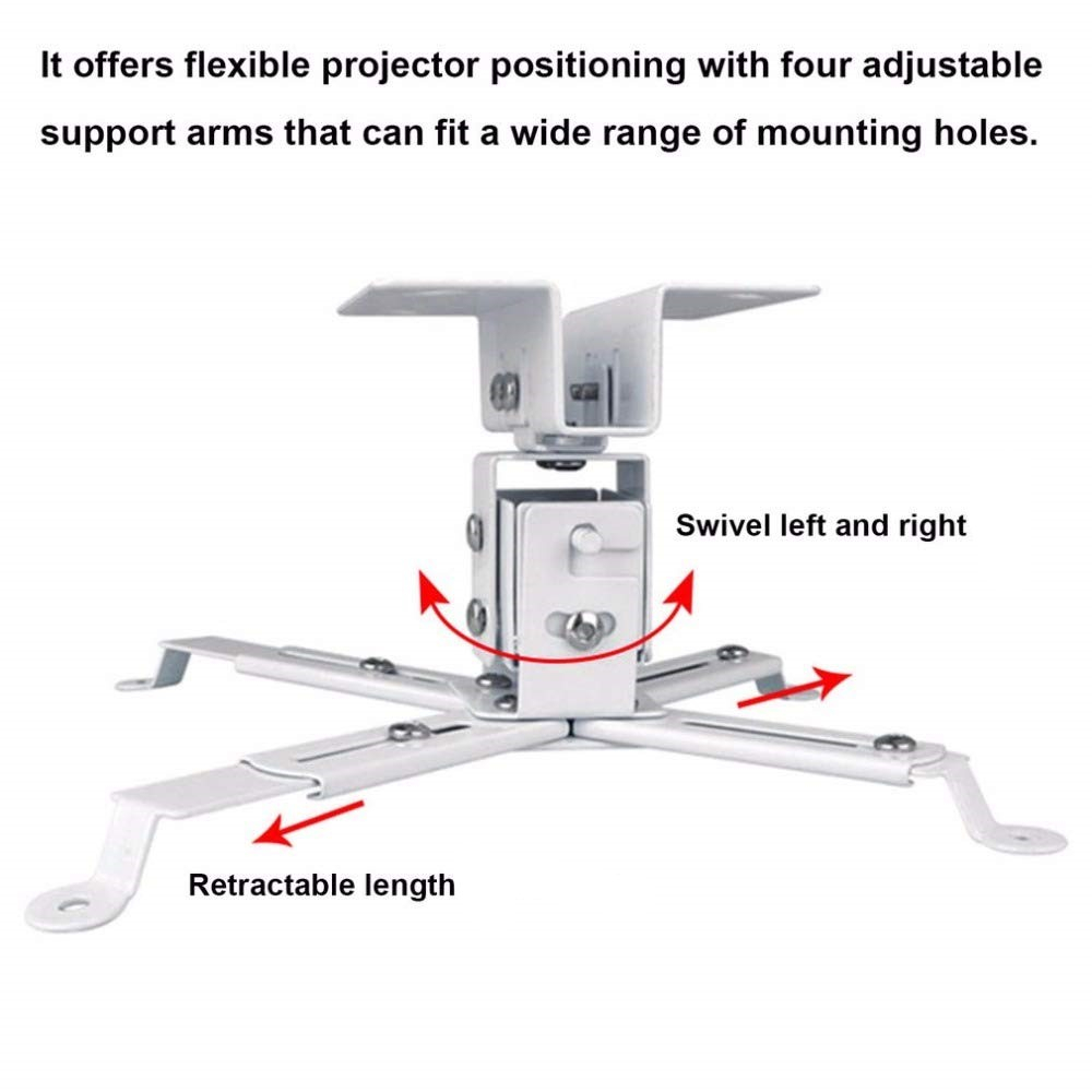 Jual Bracket Proyektor Gantung Universal Projector Braket Wall Ceiling ...