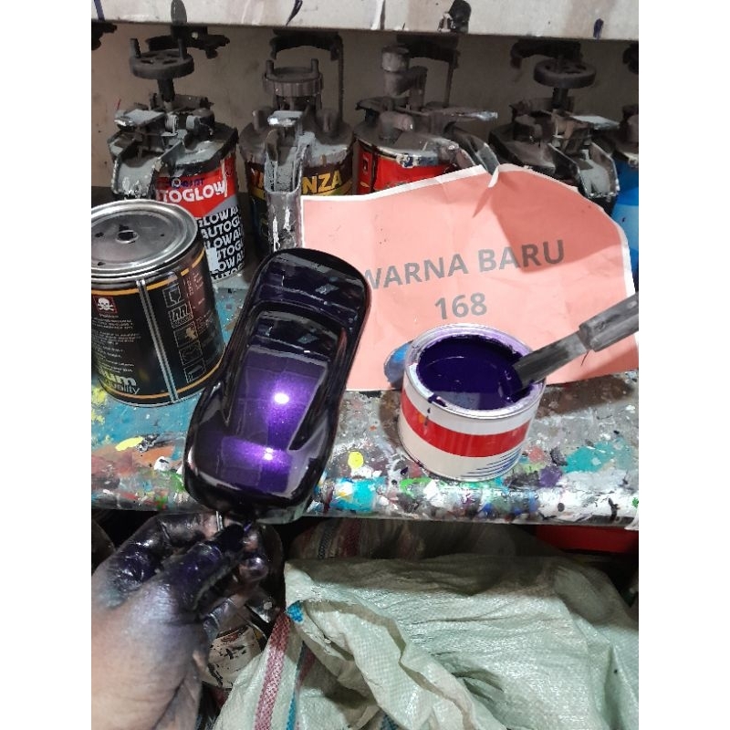 Jual Cat Moonlight purple pu 200ml/cat moonlight violet polyuretane/cat ...