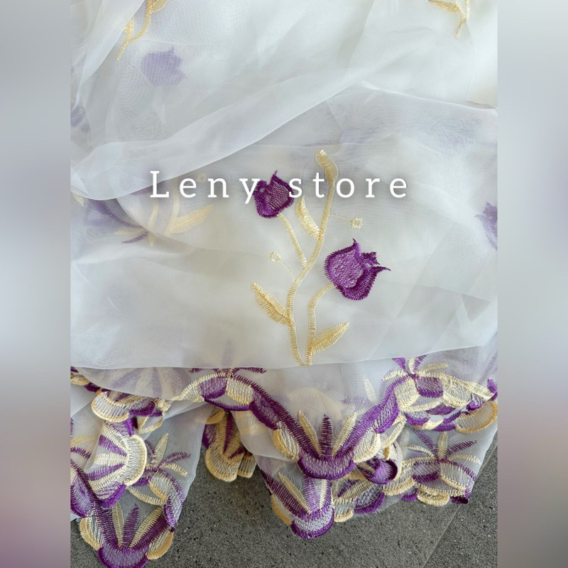 Jual LENYS Vitrase bordir L250cm dan 300cm /gorden vitras lebar 2,5m ...