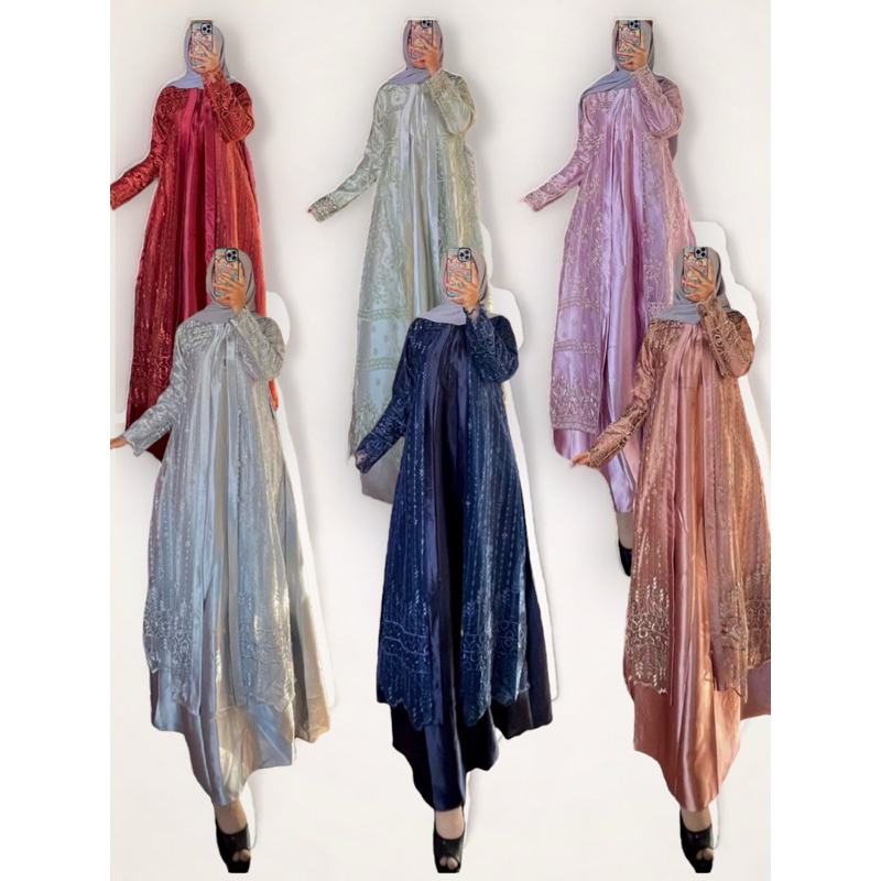 Jual GAMIS PESTA MATT CRISTAL SUPER CANTIK DAN MEWAH BANGET DI PAKAI ...