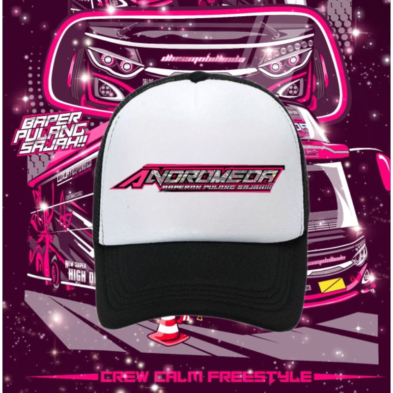 Jual TOPI BUS/BUSMANIA ANDROMEDA ORIGINAL BY CEVI DEMOBILLINDO FREE ...