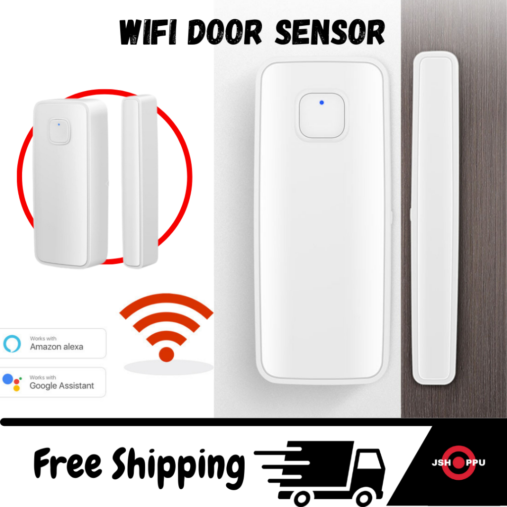 Jual Sensor Pintu Sensor Jendela Smart Wifi Door Window Sensor Security ...