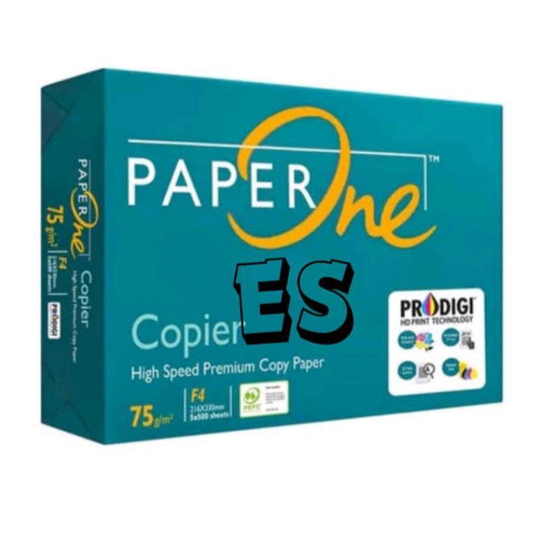 Jual Kertas hvs premium Paper One F4 75 gr// kertas hvs f4//paperone ...